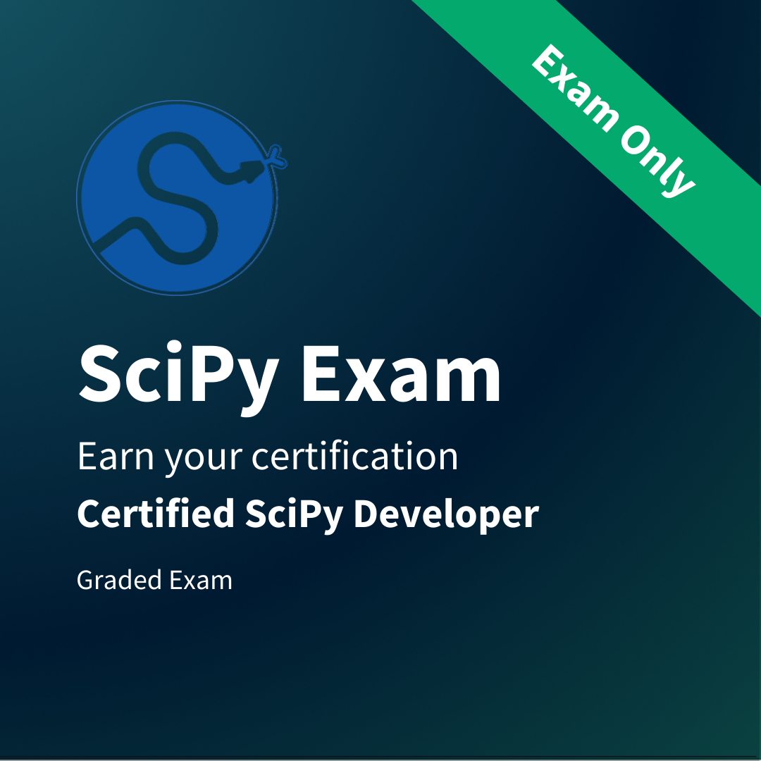 SciPy Certification Exam — W3Schools.com