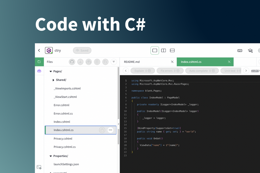 C# Server — W3Schools.com