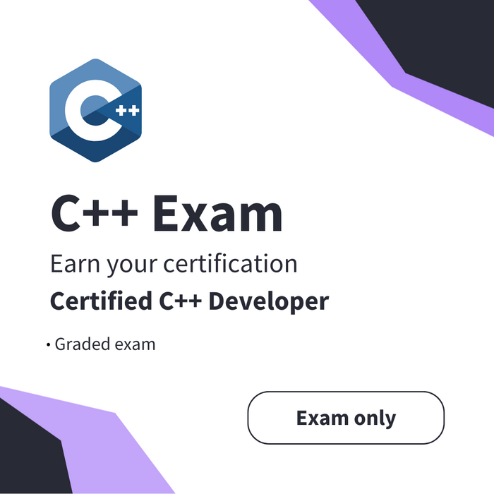 C++ Certification Exam — W3Schools.com