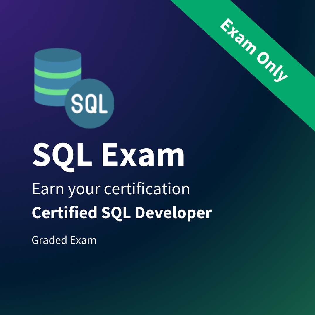 Certification Exams Catalog — W3Schools.com