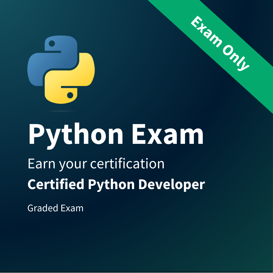 Python Certification Exam — W3Schools.com
