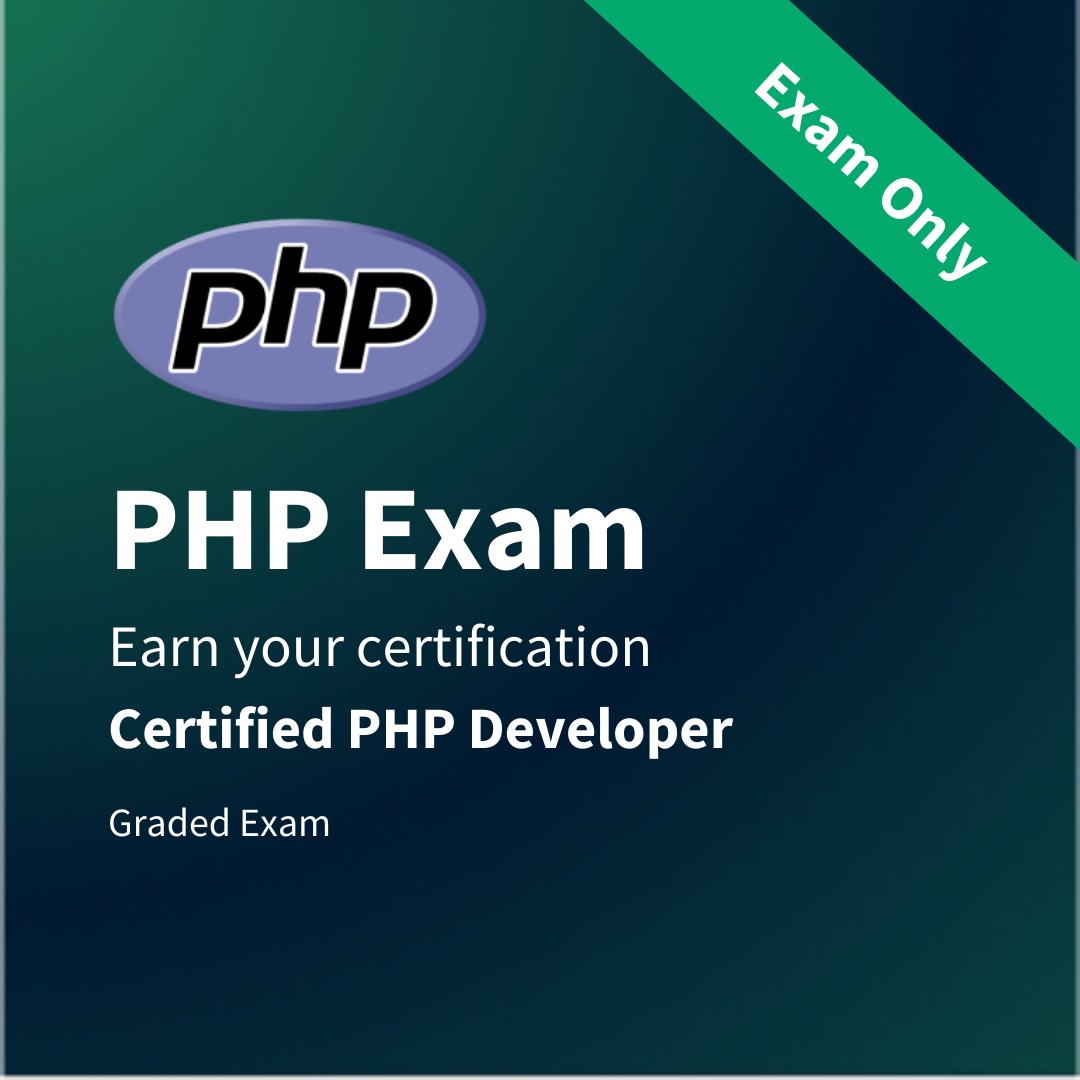 PHP Certification Exam — W3Schools.com