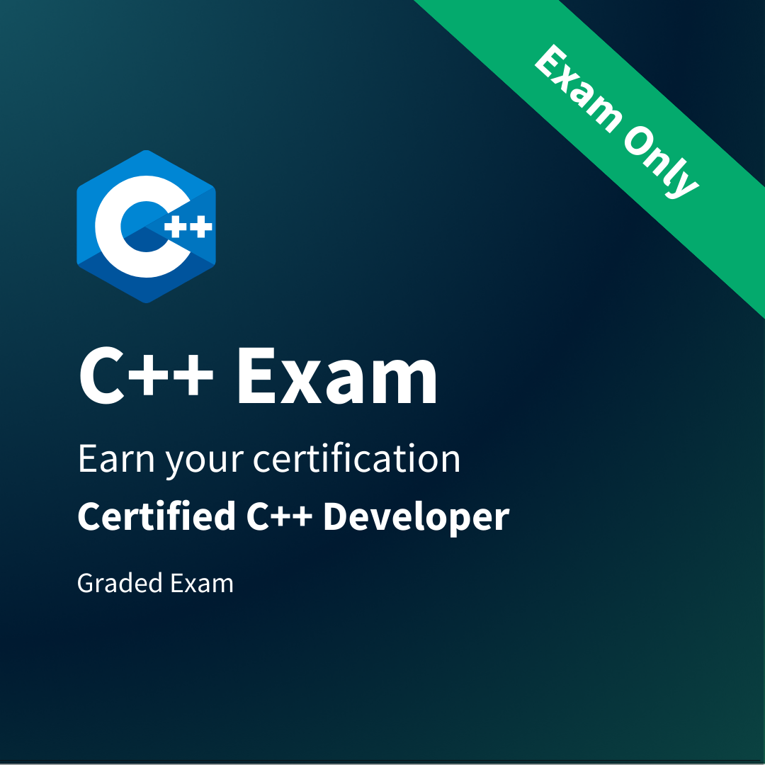 C++ Certification Exam — W3Schools.com