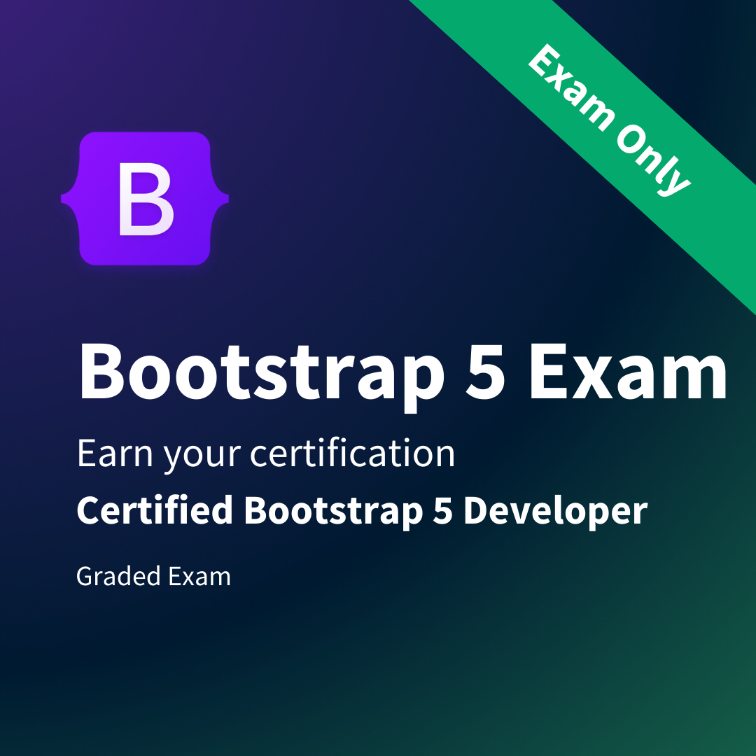 Bootstrap 5 Certification Exam — W3Schools.com