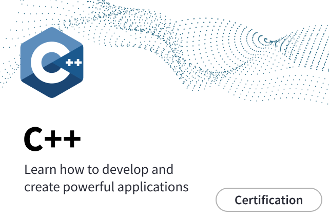 C++ Certification Exam — W3Schools.com