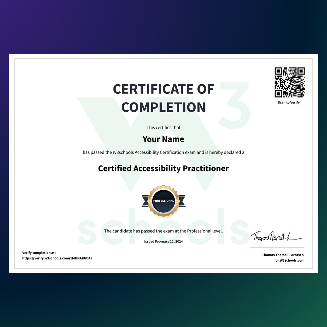 Products — W3Schools.com