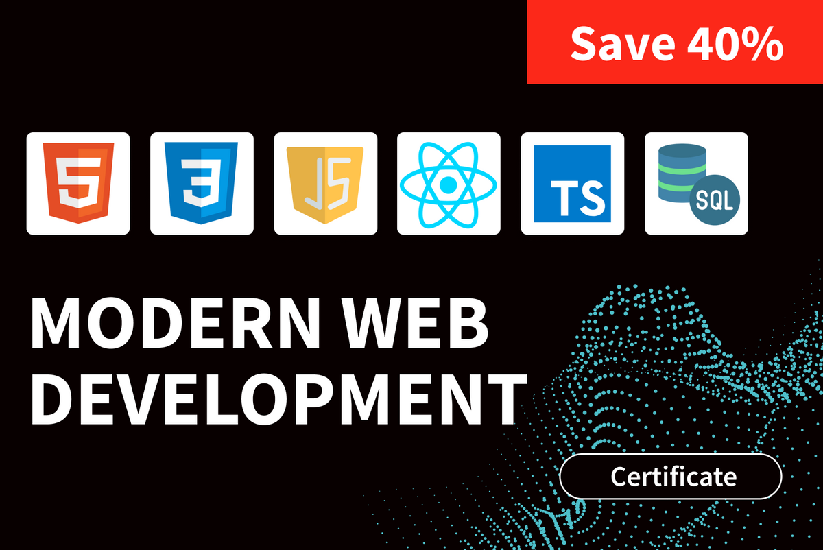 Modern Web Development Certification — W3Schools.com