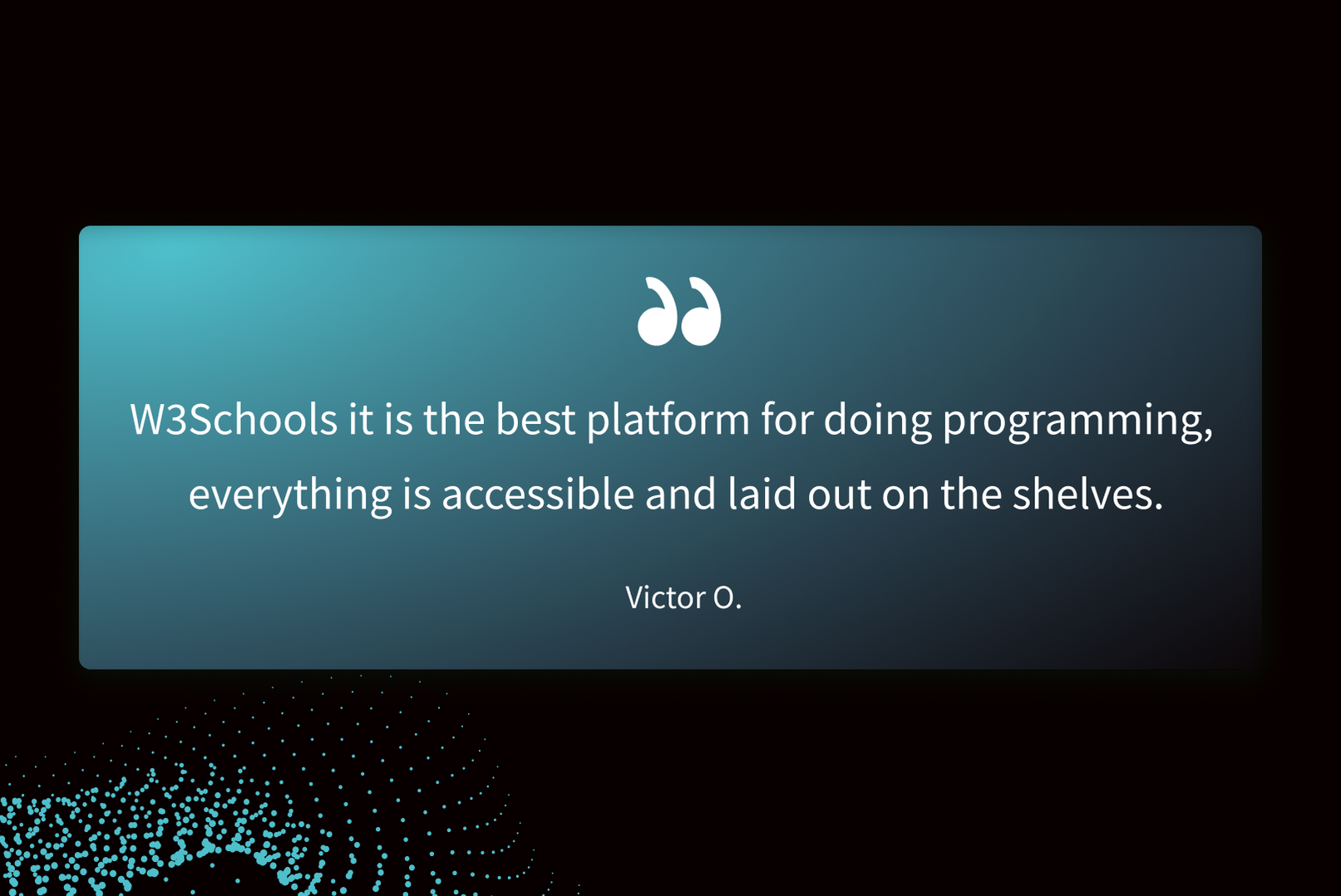 Frontend Development Certification — W3Schools.com