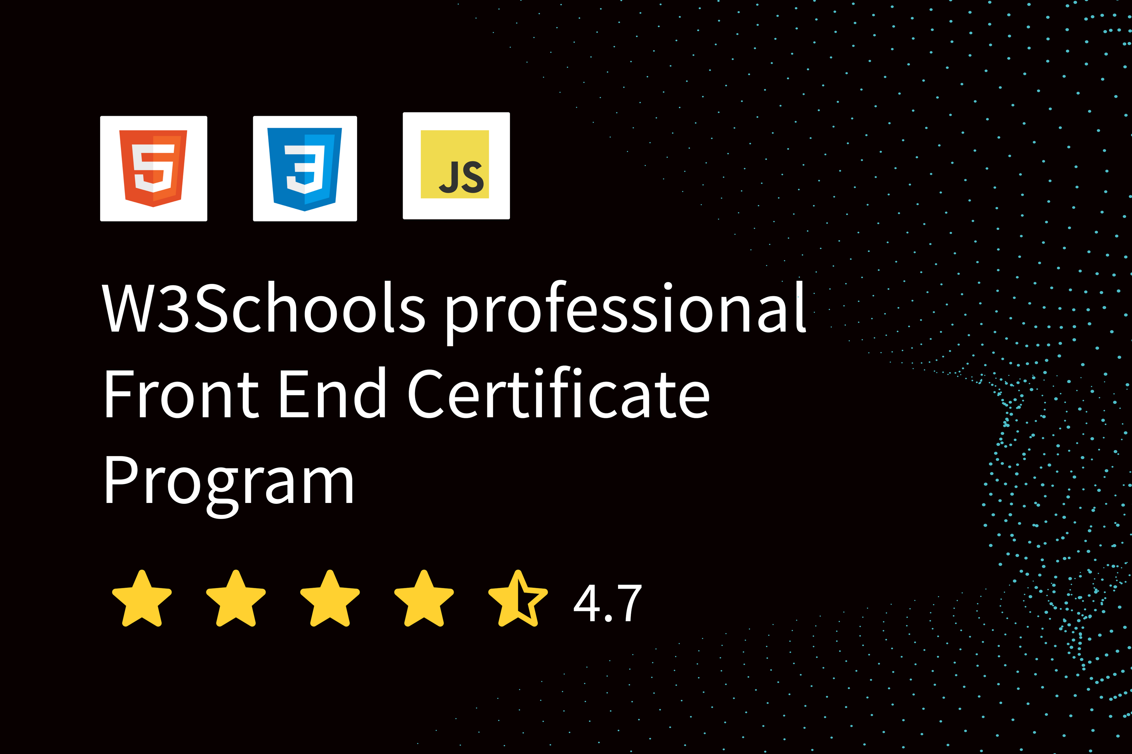Frontend Development Certification — W3Schools.com