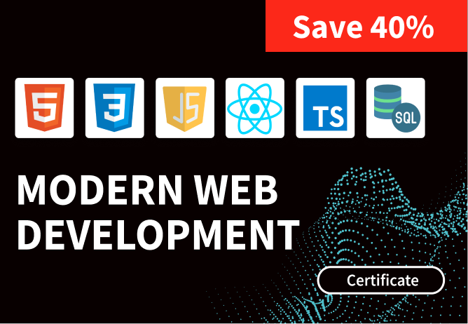 Modern Web Development Certification — W3Schools.com