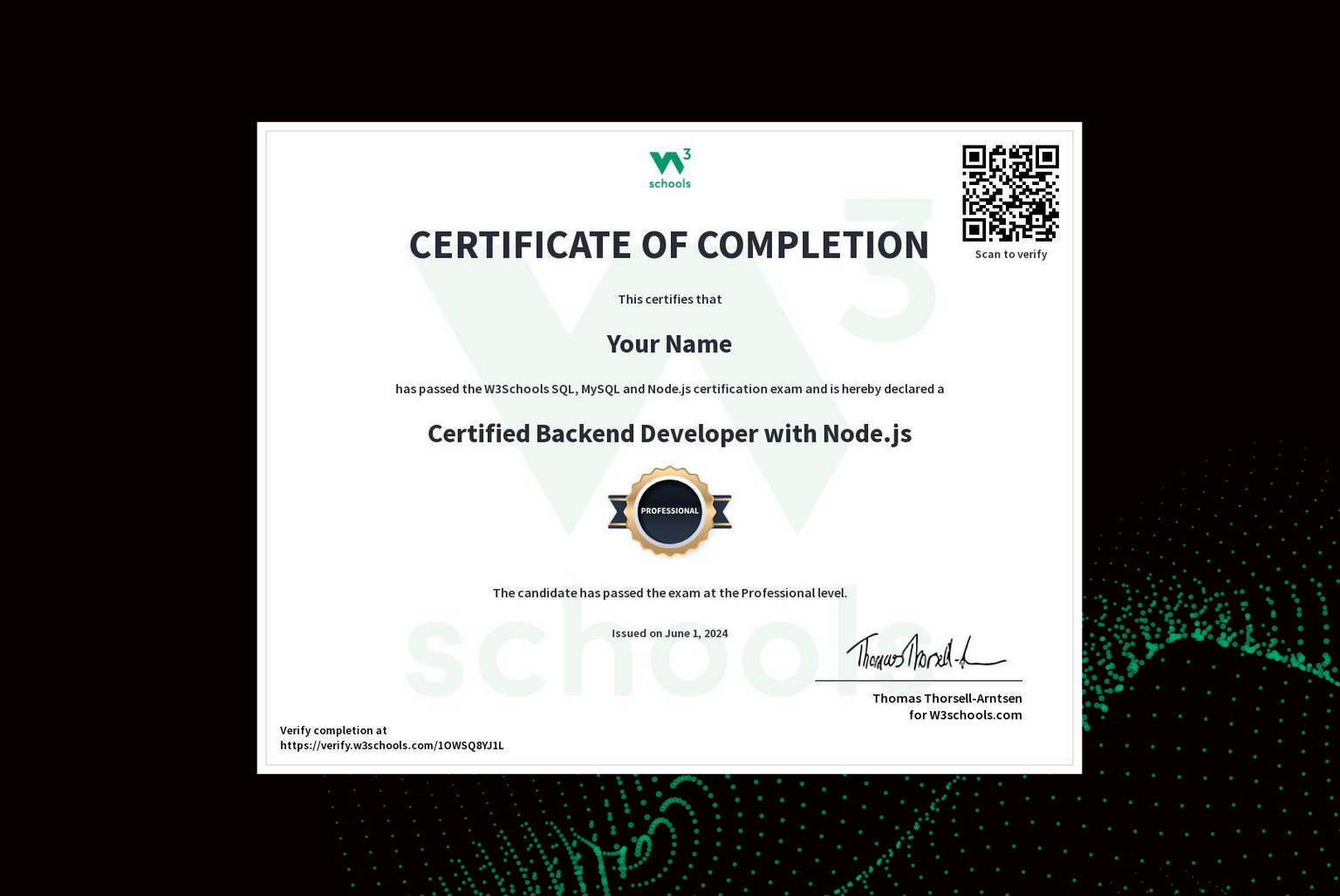 Products — W3Schools.com