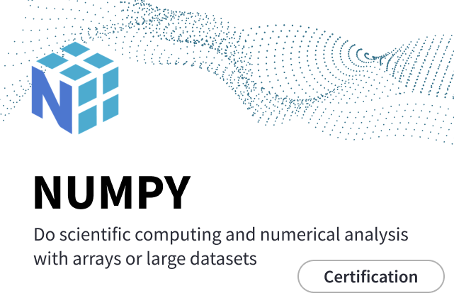 NumPy Certification Exam — W3Schools.com