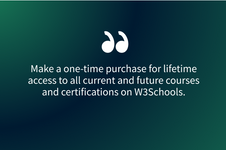 W3Schools Full Access Certification — W3Schools.com