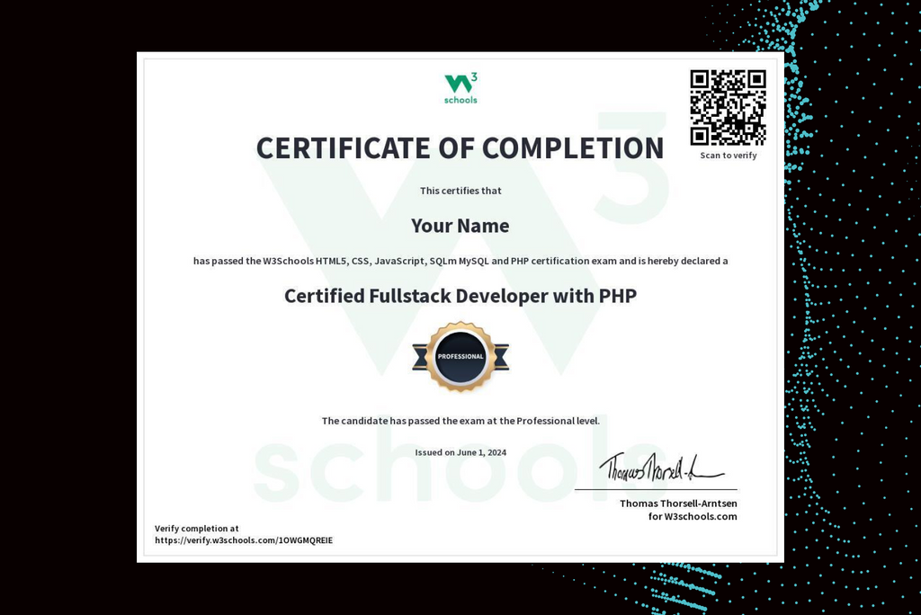 Career Paths — W3Schools.com