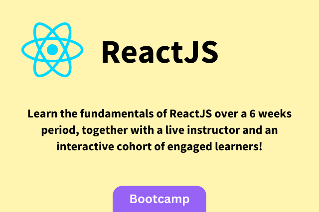 Frontend With Reactjs Bootcamp —