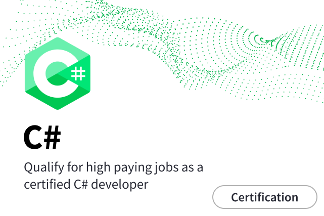 C# Certification Exam — W3Schools.com