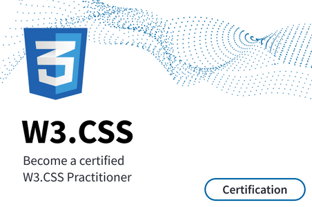 CSS Certification Exam — W3Schools.com
