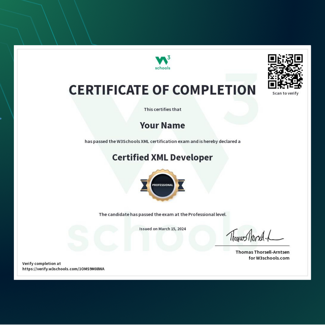 Learn XML — W3Schools.com